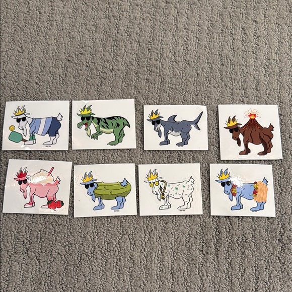 Goat Usa | Other | Goat Usa Sticker Bundle Set Of 8 | Poshmark
